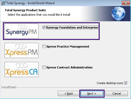 Upgrade Synergy Process - 4.7.4 or prior version