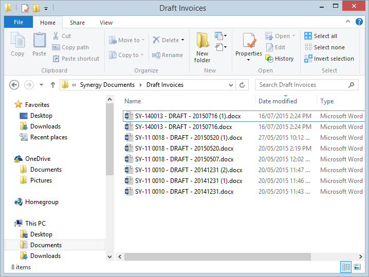 Documents save-as location